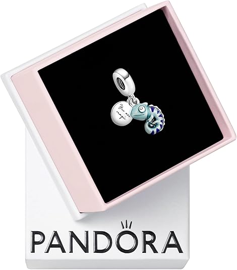 Amazon.com: PANDORA Color-Changing Chameleon Dangle Charm Bracelet ...