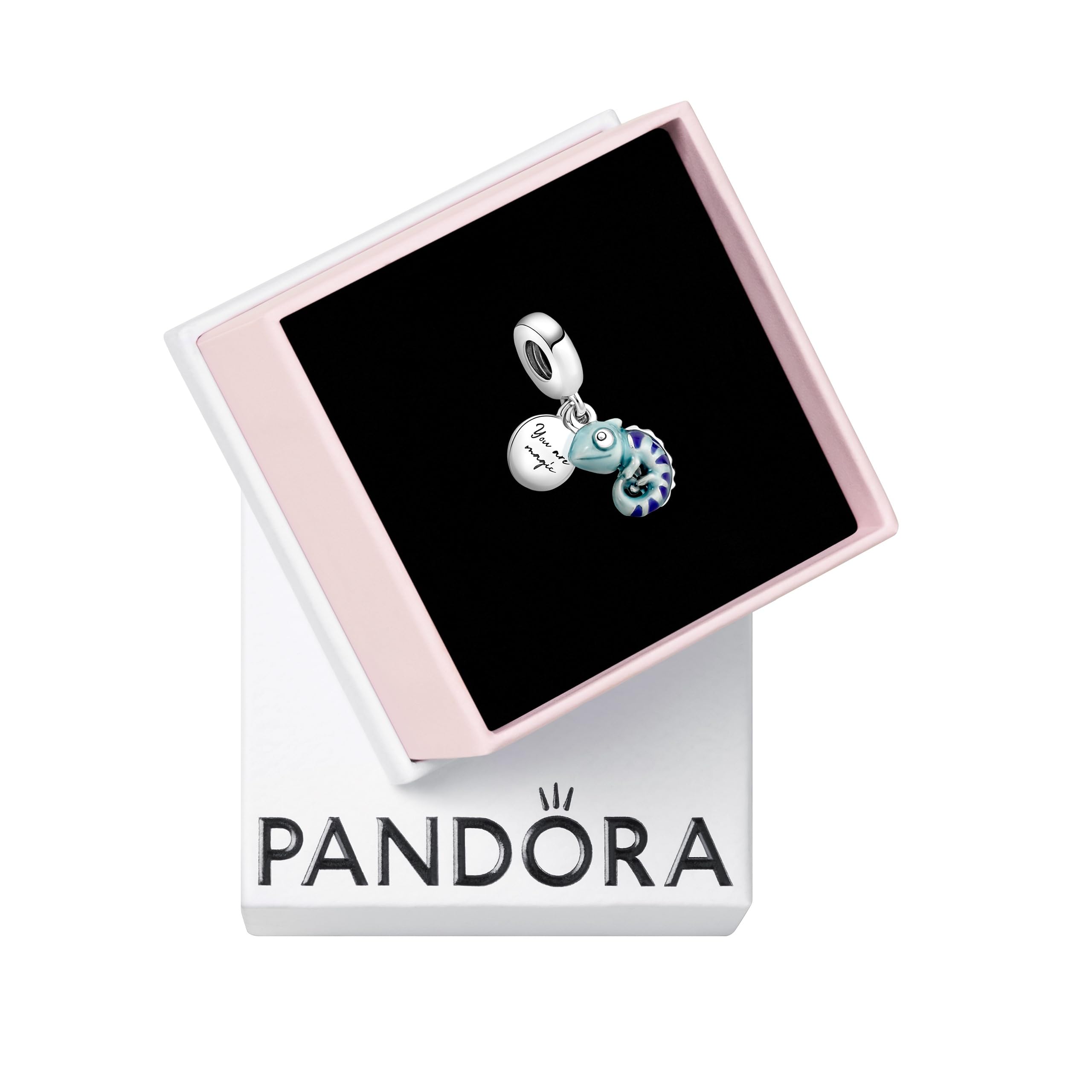 Amazon.com: PANDORA Color-Changing Chameleon Dangle Charm Bracelet ...