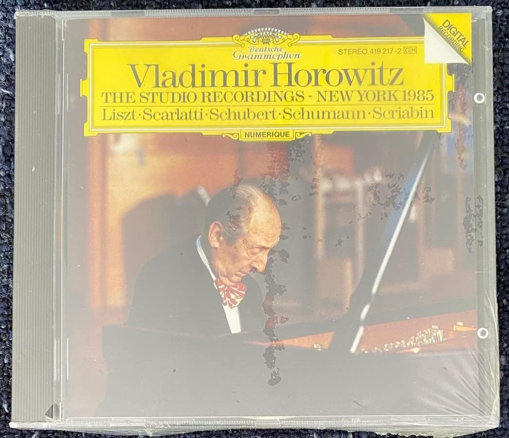 Horowitz Studio Recordings New York 1985: Horowitz,Vladimir, Liszt ...
