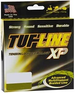 WESTERN FILAMENT Tuf-Line XP 600-Yard Braided Fishing Line (Green, 65 ...