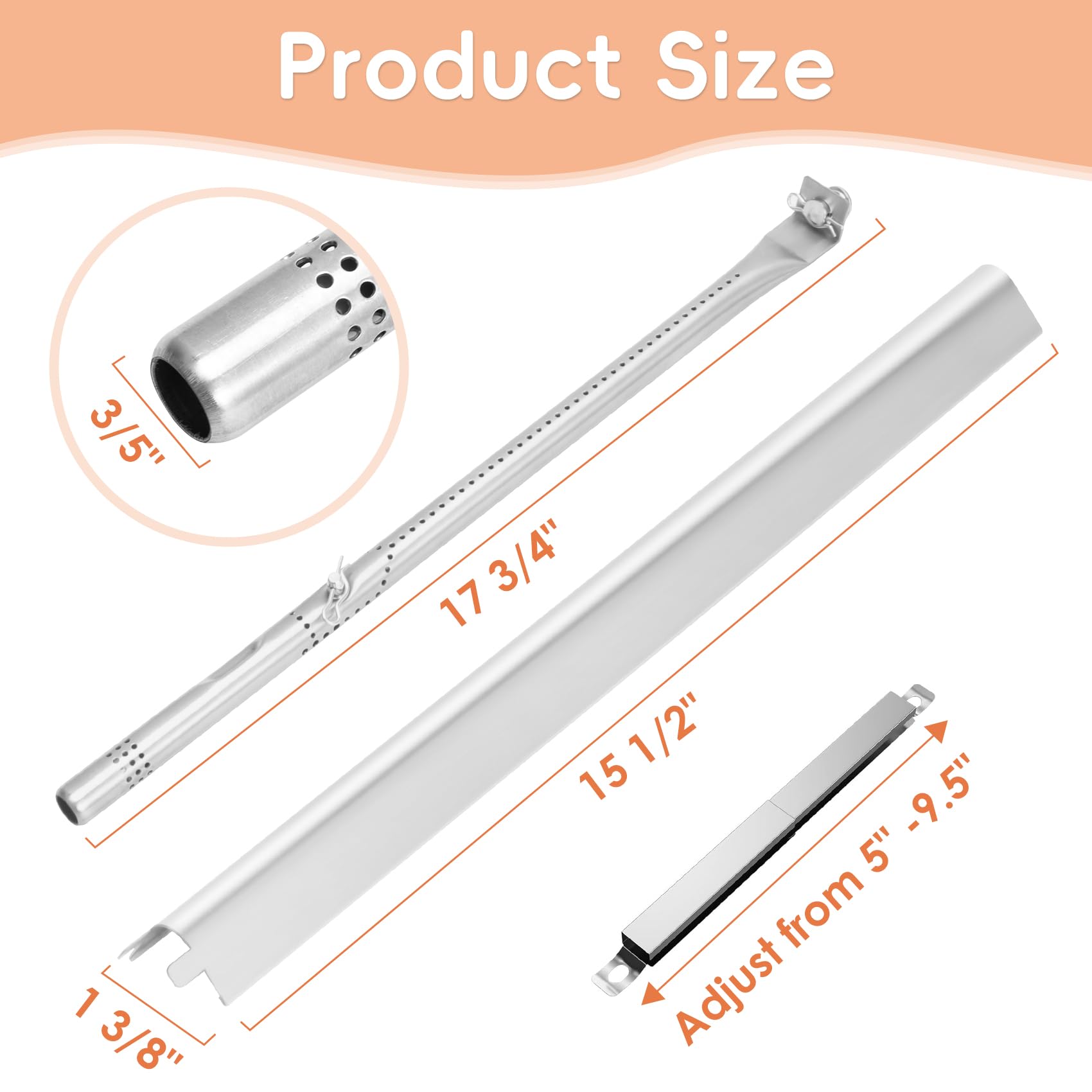 Grill Replacement Parts for Charbroil Performance 6 Burner 463229521 ...