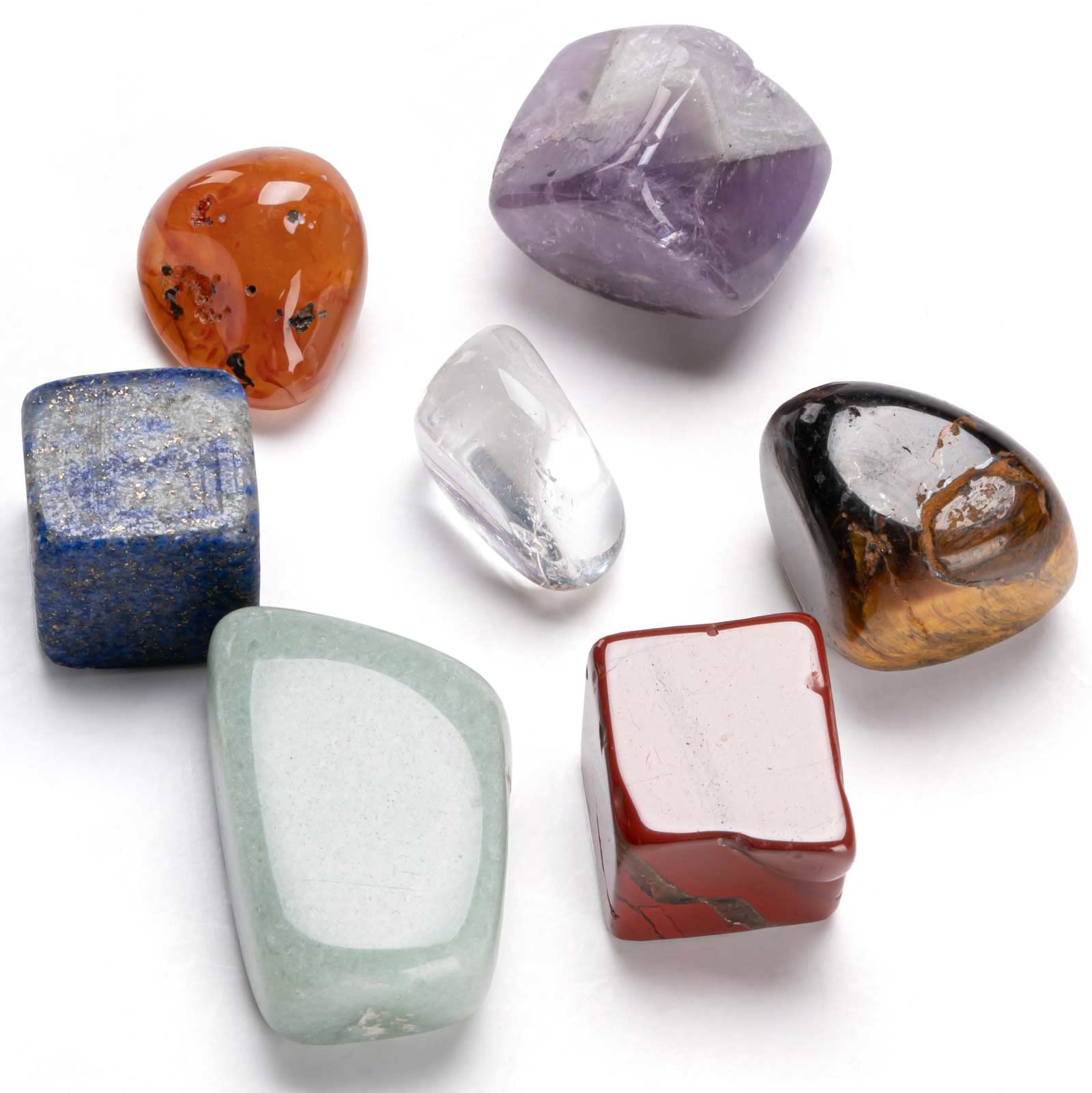 PIOSRTRR Chakra Stones?Healing Crystal Stones 7pc?for Meditation ...