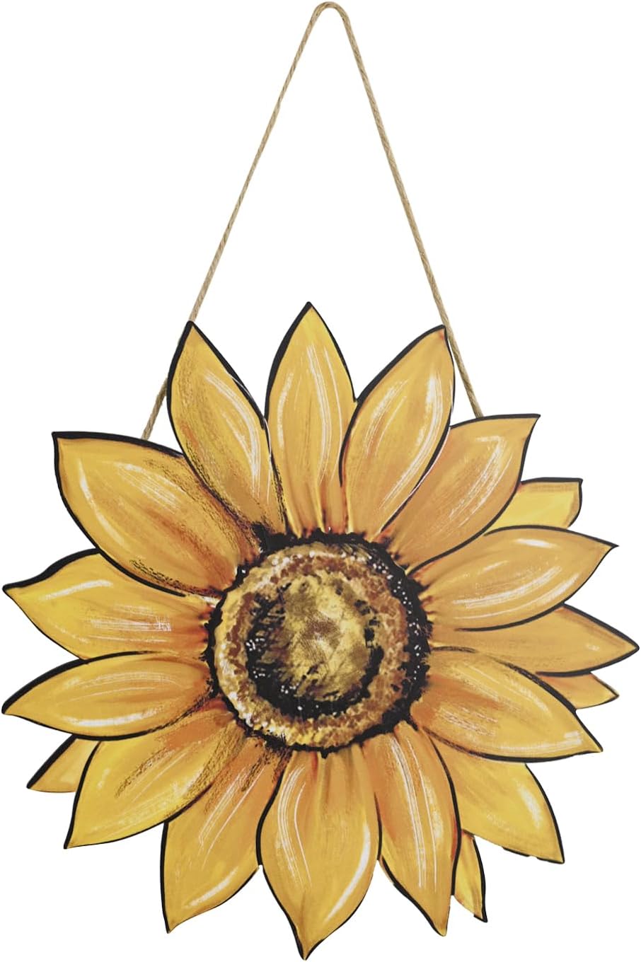 Amazon.com: Smile Summer Welcome Wooden Decorations, Sunflower ...