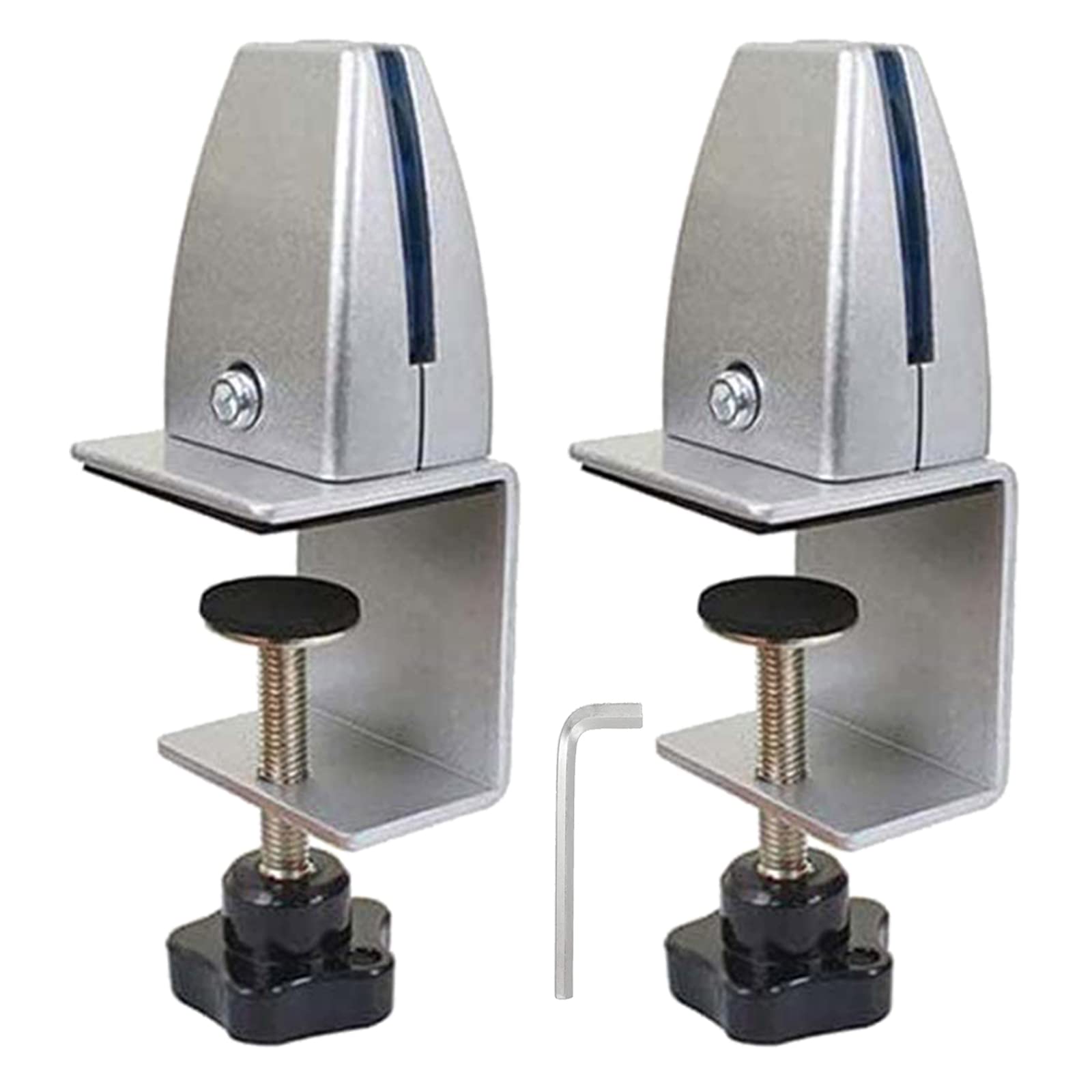 Snapklik.com : Desk Divider Clamp For 1/8" To 0.51" Panel, Adjustable ...