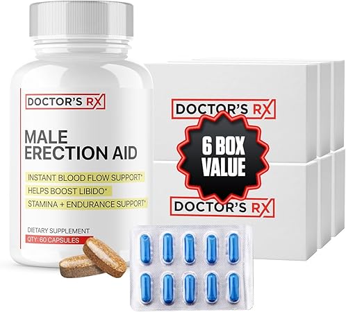 Amazon.com: Doctor's RX Pills for Men Fast Acting Pills | Rated Male ...