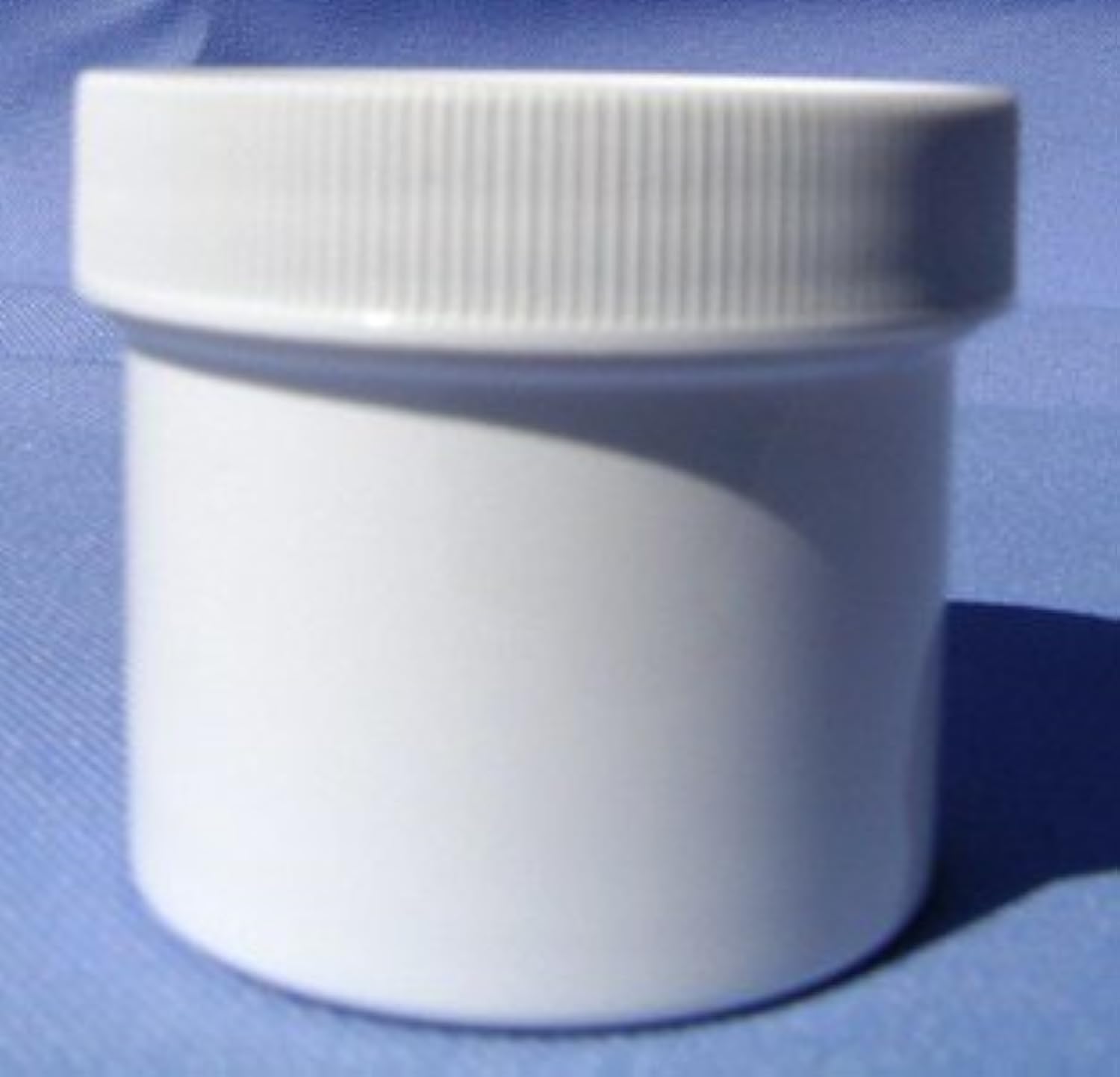 Amazon.com: White Plastic Jar with Flat Lid 8 Oz - 6 Per Bag : Home ...