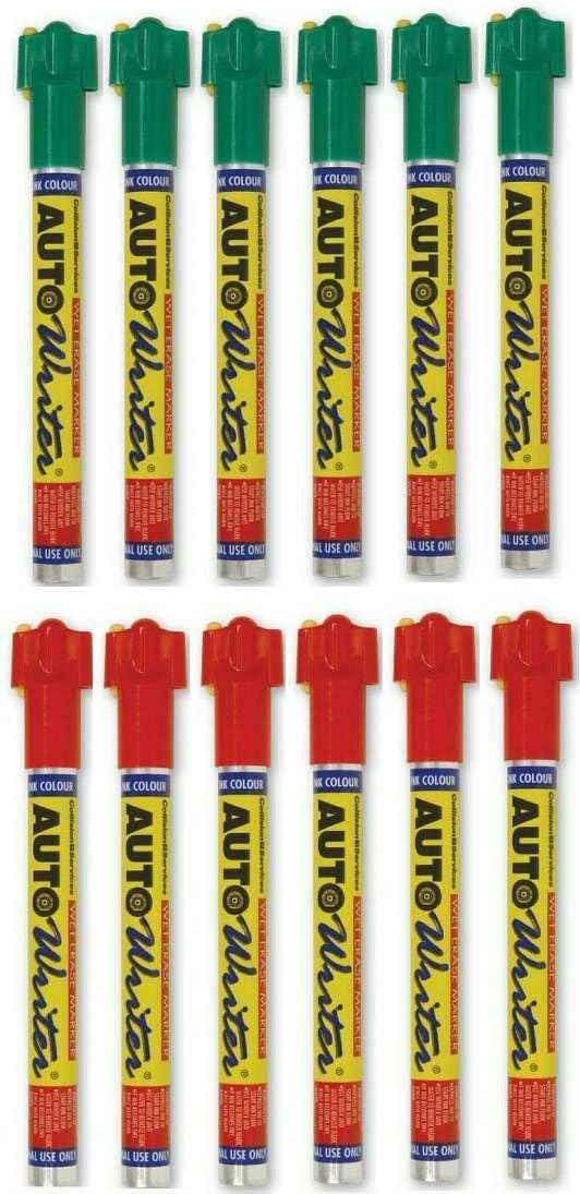 Amazon.com : U.S. Chemical & Plastics AUTOWRITER Auto Writer PENS Green ...