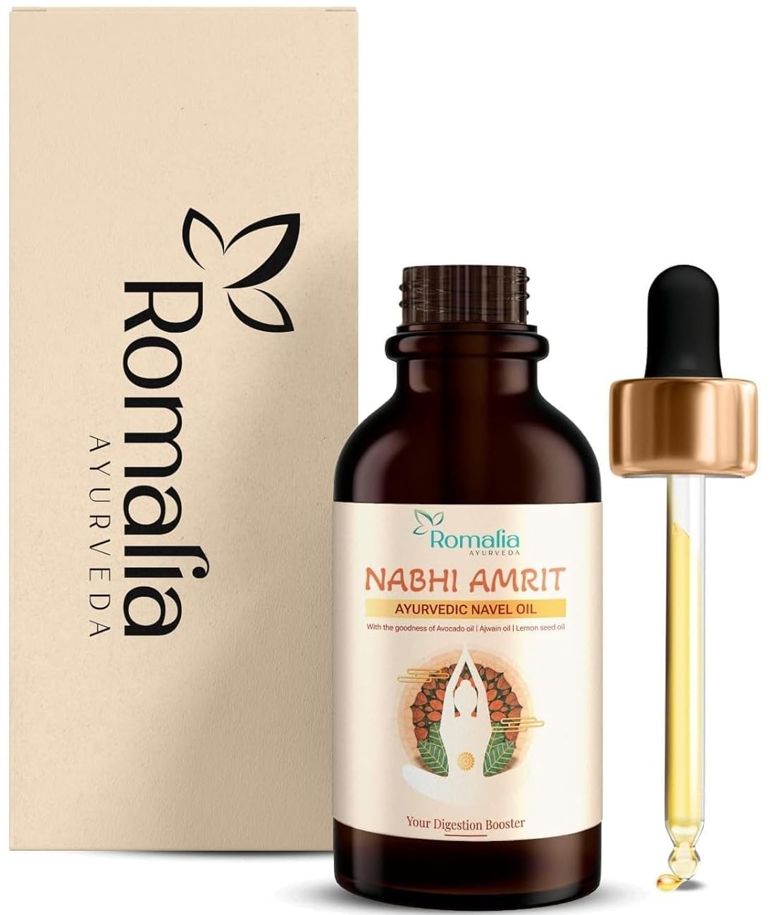 Buy Romalia Ayurveda® Nabhi Oil 30ml | Ayurvedic Belly Button for Skin ...