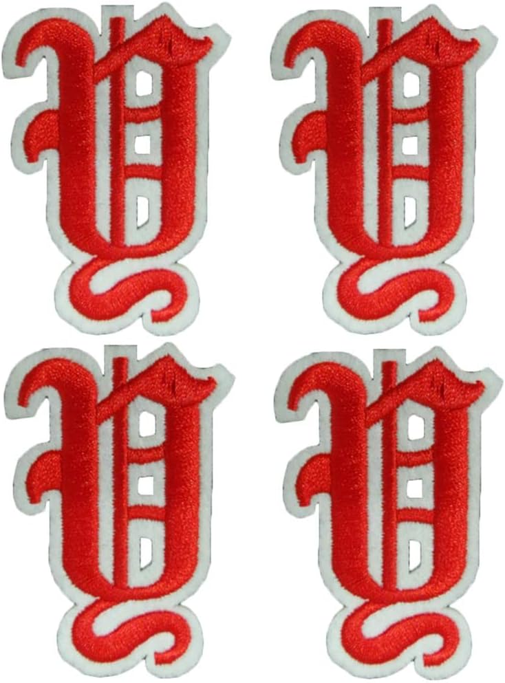 Amazon.com: Gothic Sew On or Iron On Letters A-Z 26 Letter Patches Old ...