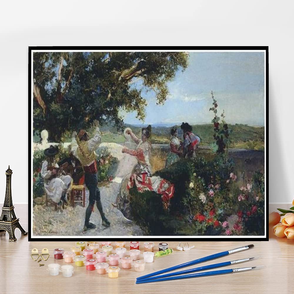 Orange Grove Painting