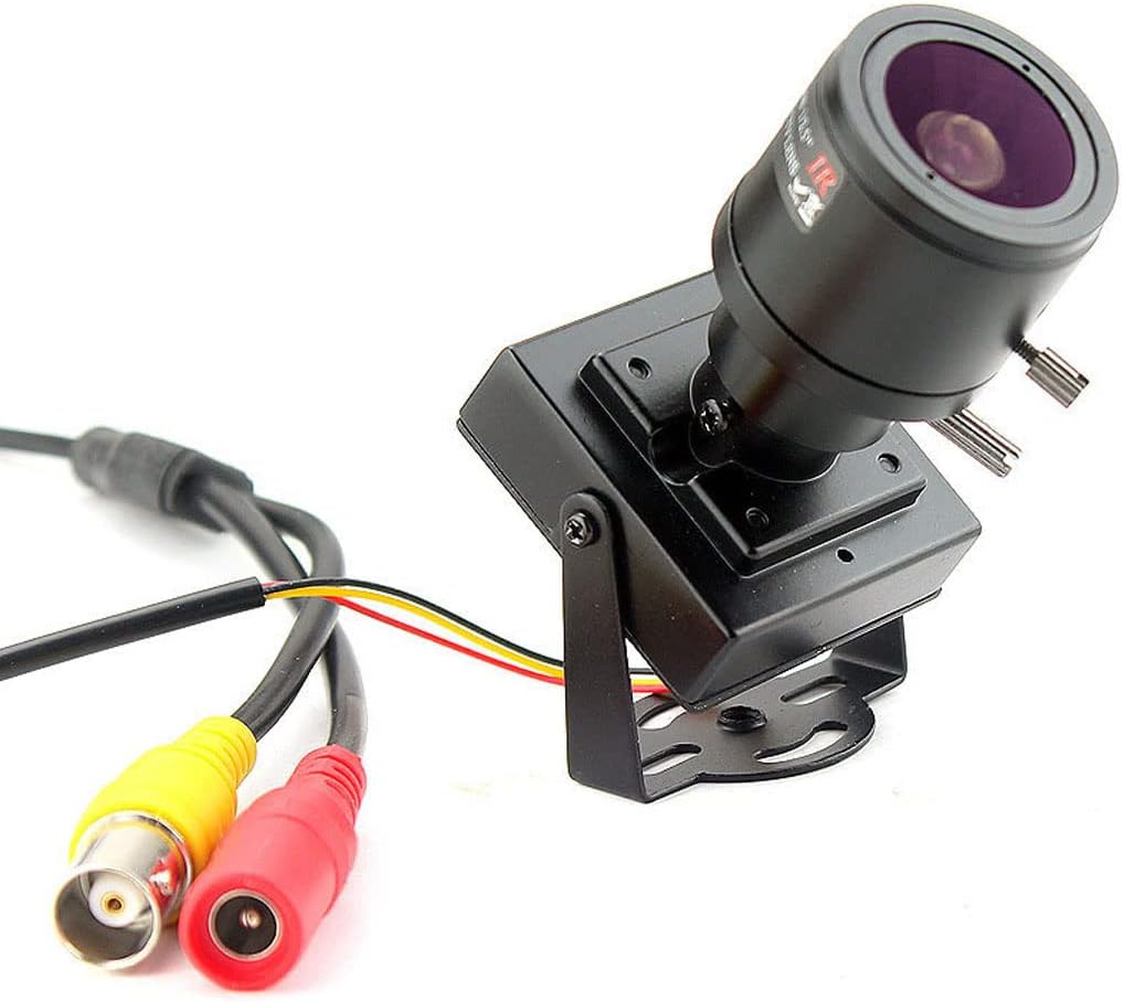 Amazon.com : BlueFishCam Wired Mini Analog CCTV Camera Wide Angle 2.5mm ...