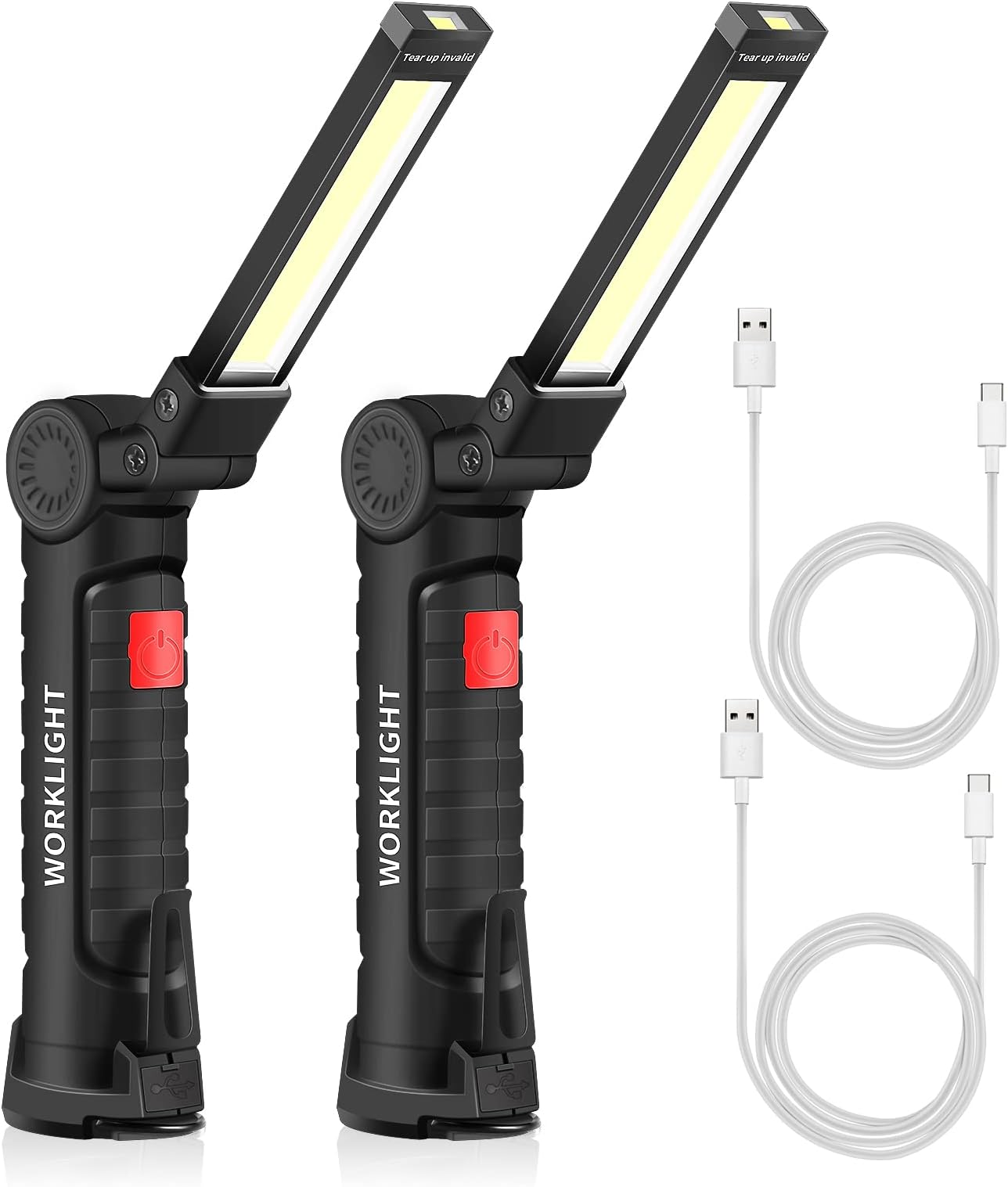 ONEVER Rechargeable Work Light, Father's Day Gift LED Torch Portable ...