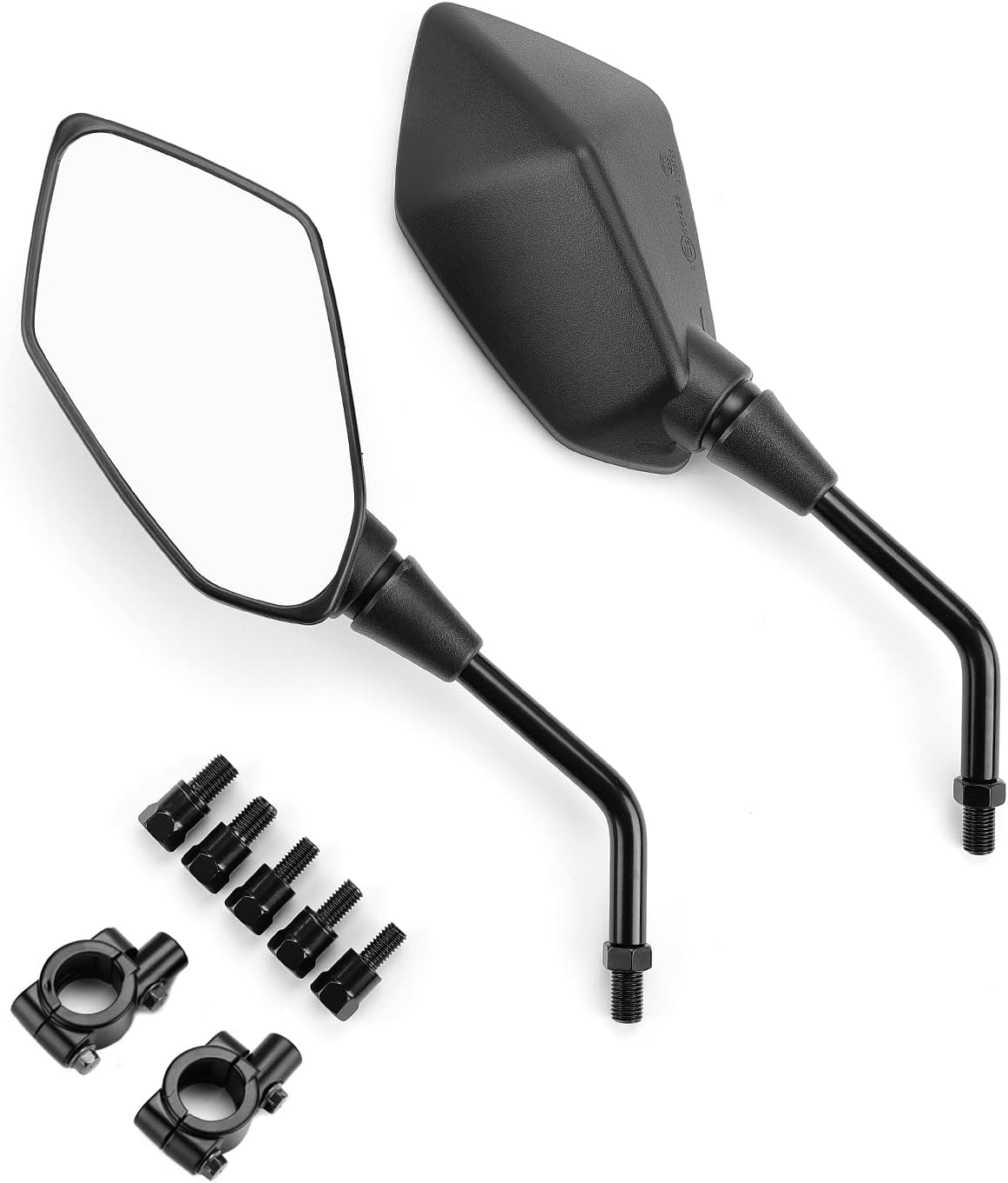 Amazon.com: BikeMaster Folding Bar End Mirrors : Automotive