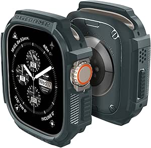 Spigen Rugged Armor for Apple Watch Ultra 2 case & Apple Watch Ultra ...