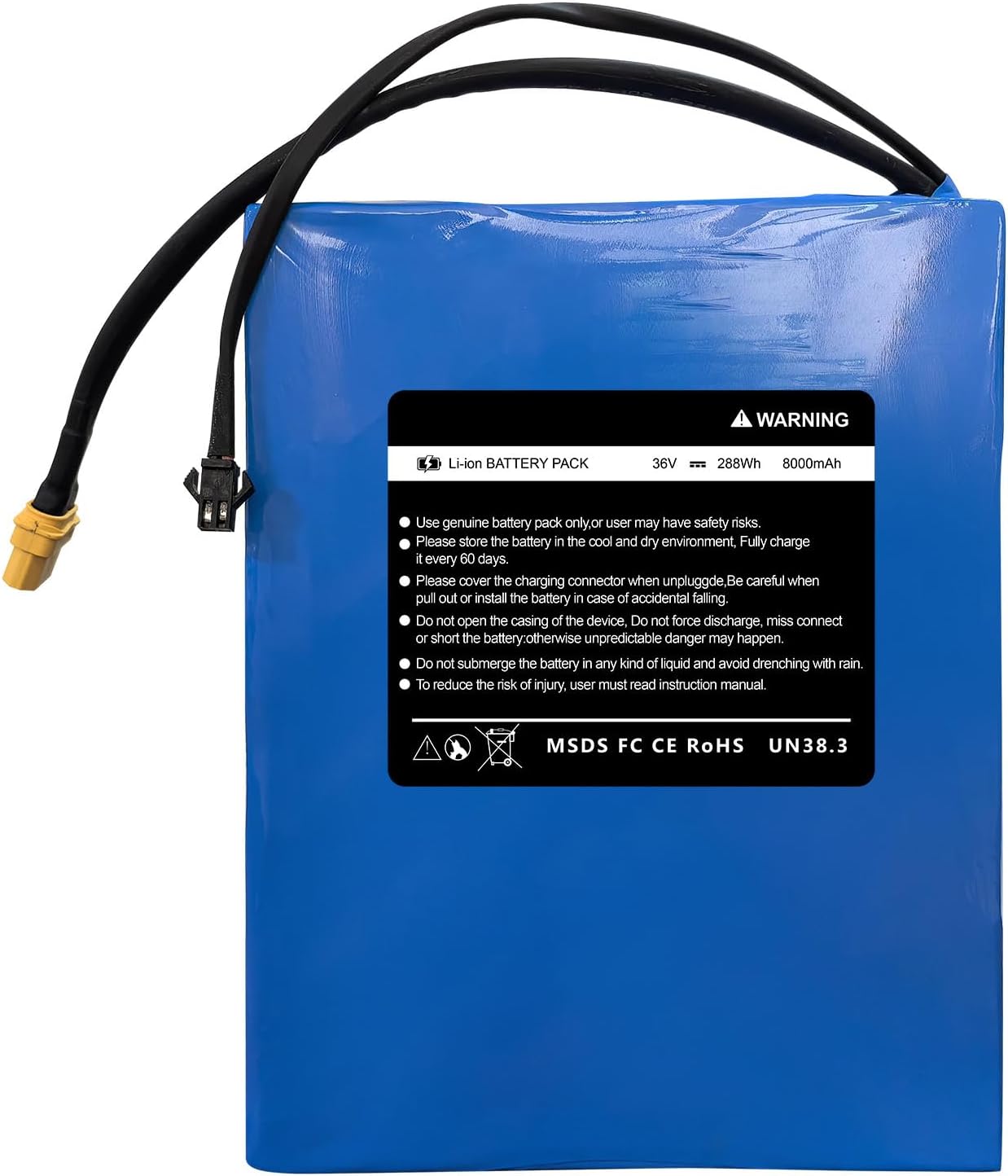 Amazon.com: CBJJ 36V 8Ah Electric Scooter Battery 36V Electric Scooter ...