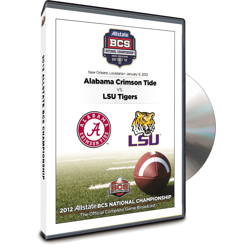 Amazon.com: 2012 Allstate BCS National Championship Game : Football ...