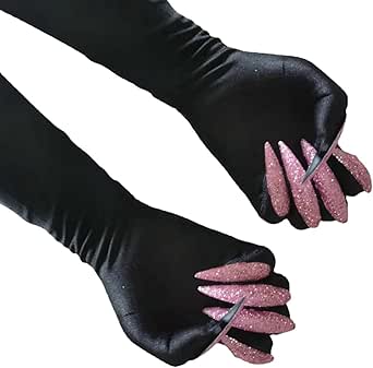 Amazon.com: Frightening Vampire Claw Gloves Funny Cosplay Party Wolf ...
