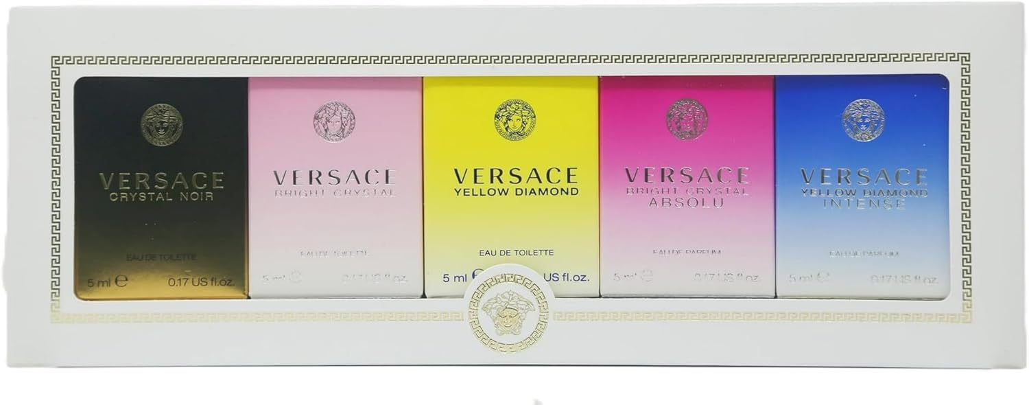 Versace Versace Miniatures Collection for Women 5 Pc Mini Gift Set 0 ...