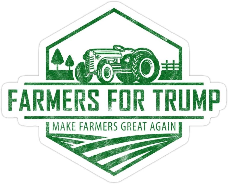 Amazon.com - Omacho (3 PCs/Pack) Farmers for Trump Make Farmers Great ...