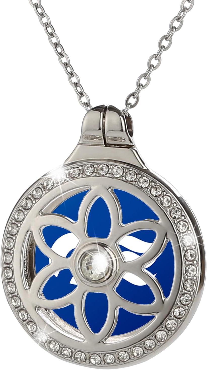 PUPVUS Necklace Compatible with princess medallion holder,Metal Jewelry ...