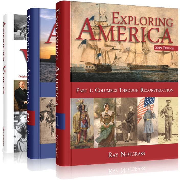 Exploring America Curriculum Set 2019 Edition: Ray Notgrass: Amazon.com ...