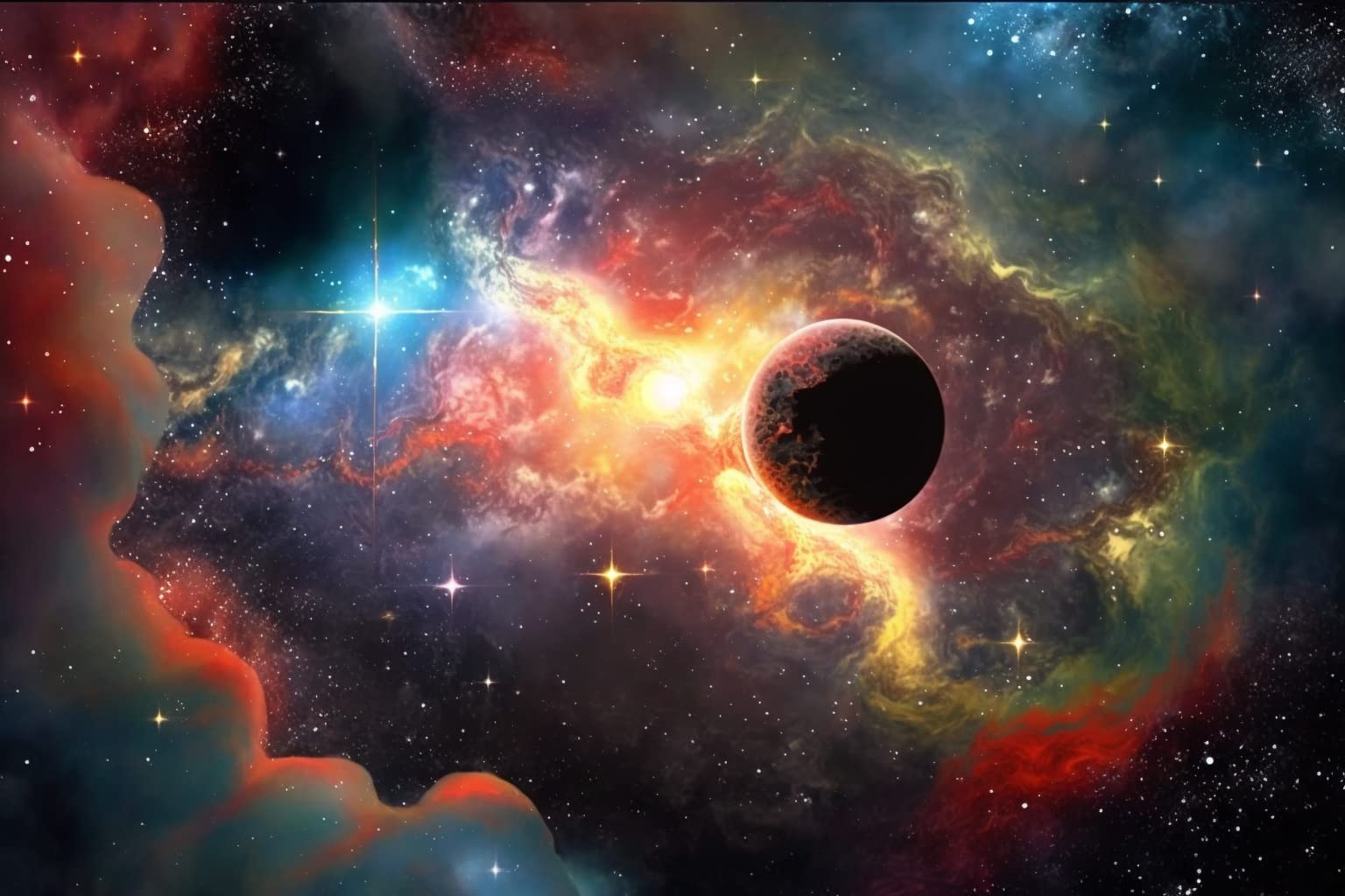 Amazon.com: Diamond Painting Kits Fantasy Cosmic Galaxy, Diamond ...