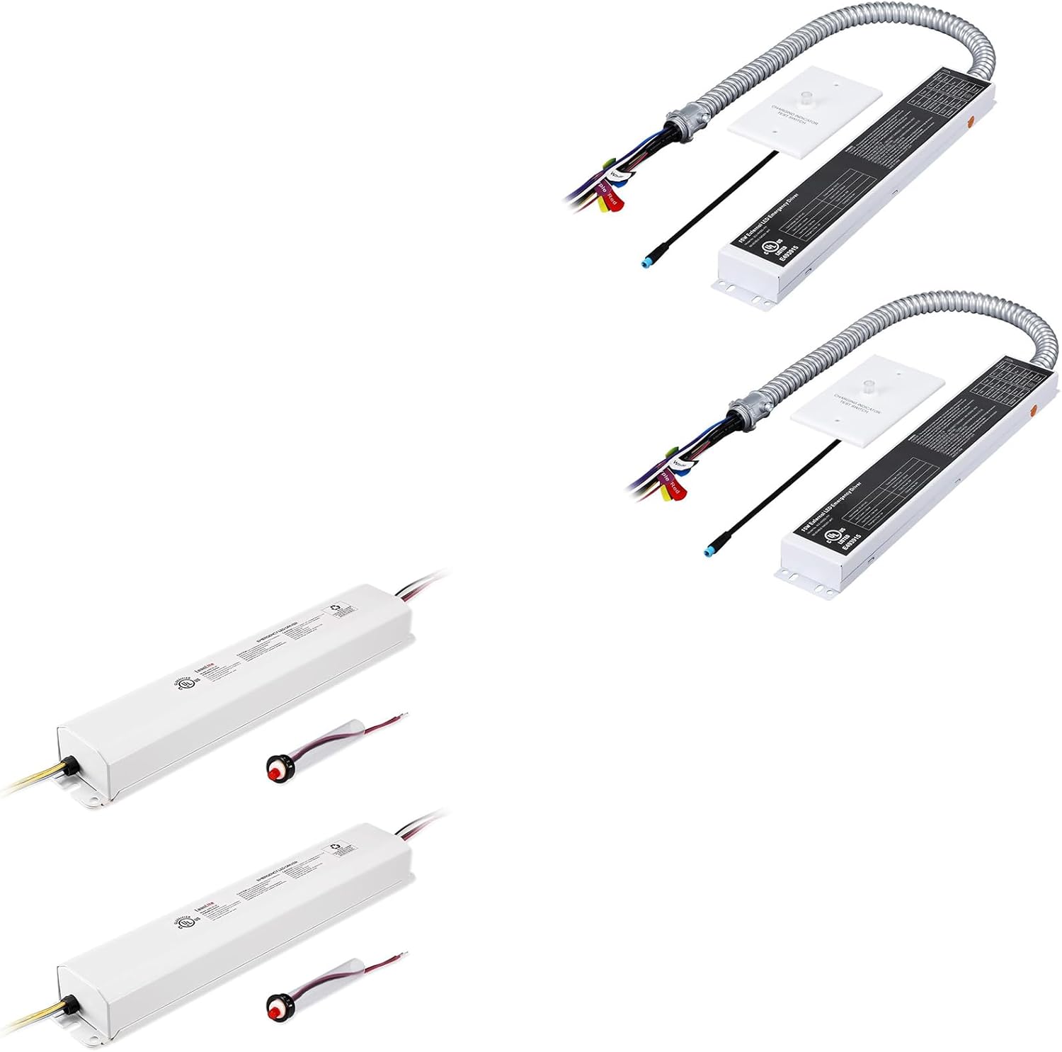 LEONLITE Emergency Driver Bundle Emergency Driver, 2-Pack 8.5W LED ...