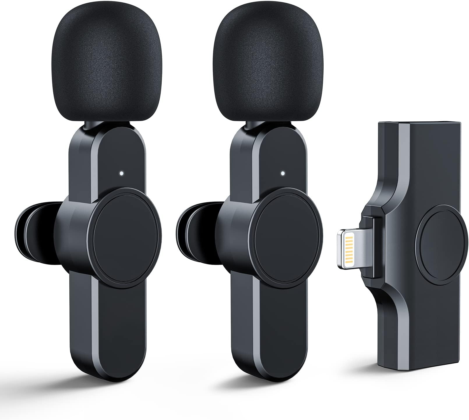 Amazon.com: Wireless Microphone for iPhone iPad, Upgraded Noise ...