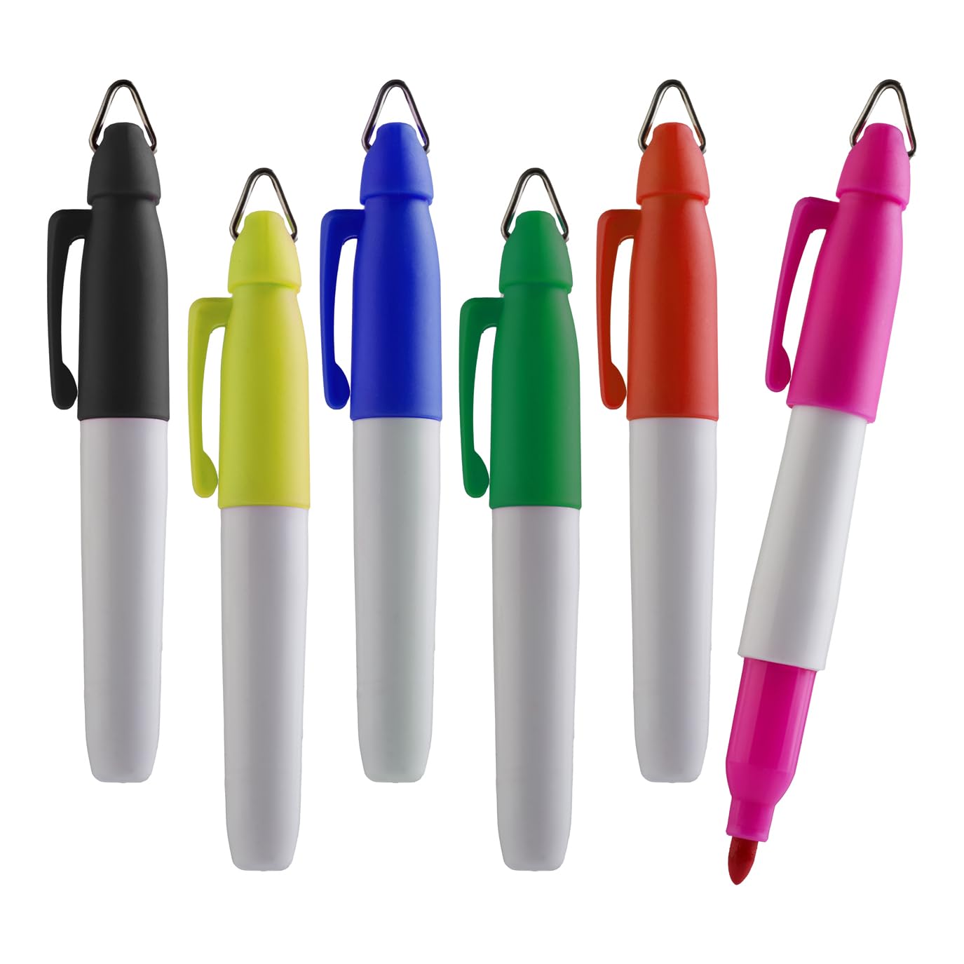 TH Golf Mini Permanent Markers | Assorted Colours | Fine Point | 6 ...