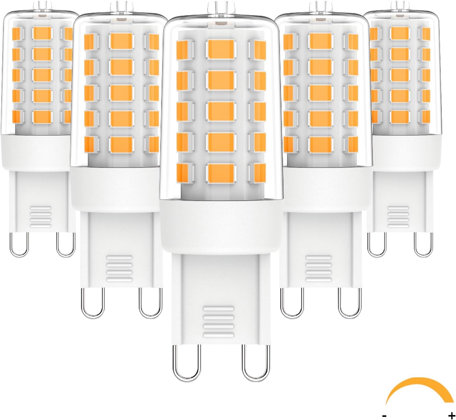 Chinnor G9 LED Bulb Dimmable, 2700K Warm White, T4 Chandelier Light ...