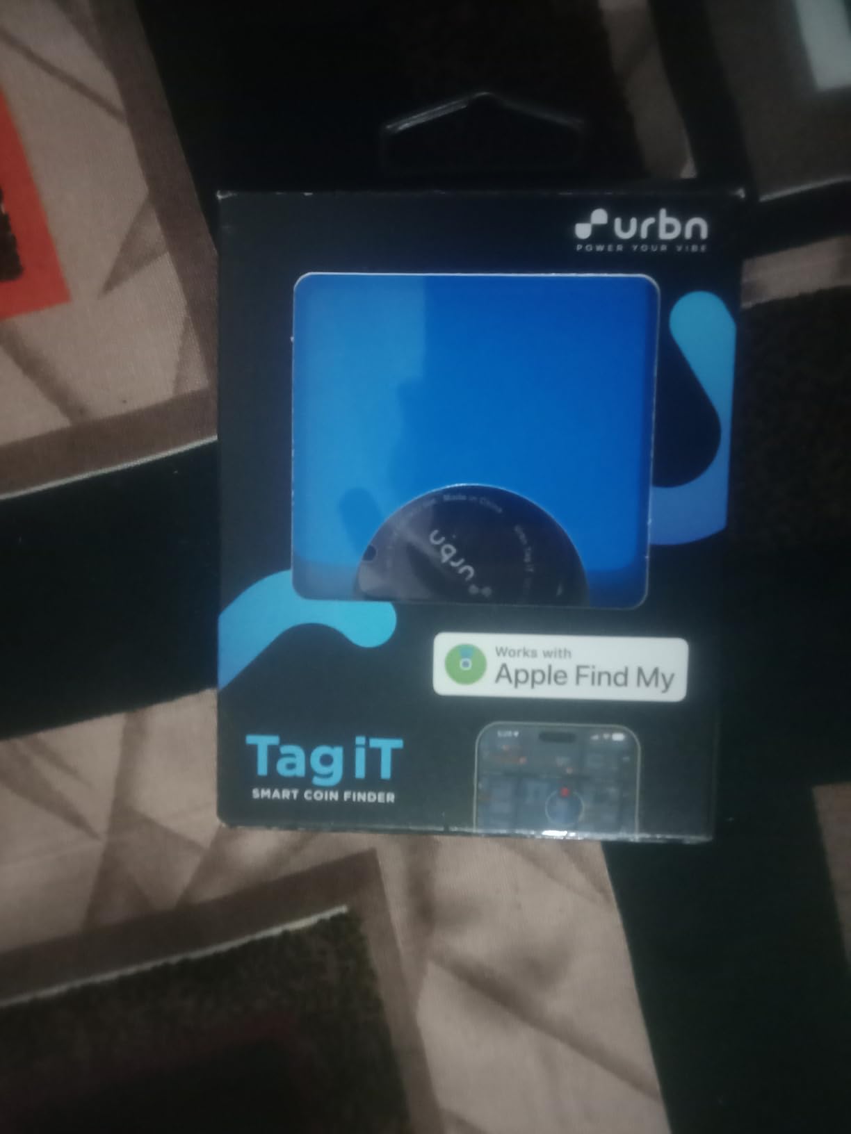URBN TagiT Smart Coin Finder - Apple MFi Certified Tracker, Works with ...