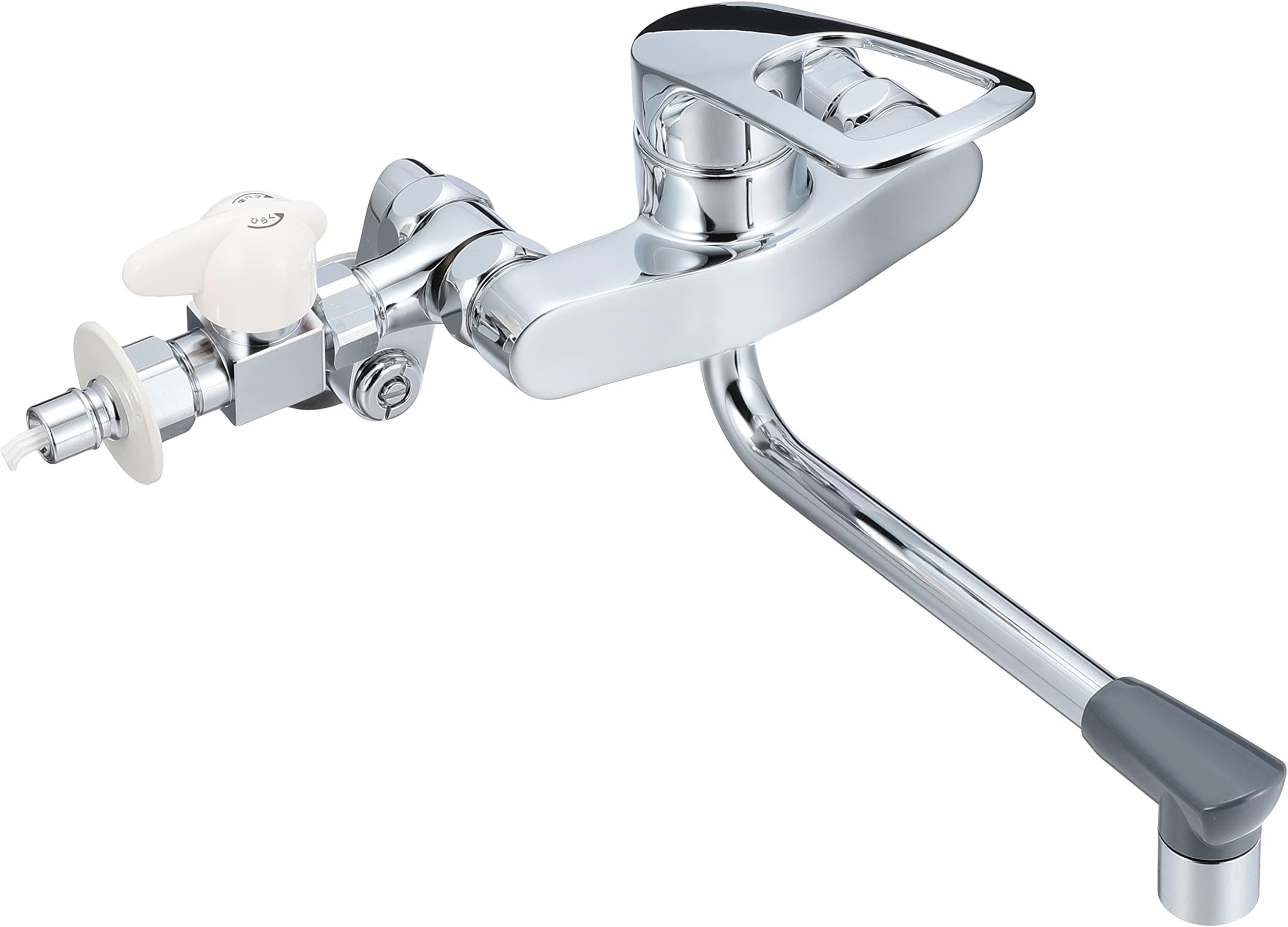 Amazon | KVK 給水･給湯接続 シングル混合栓 MSK110KBT | 洗面水栓