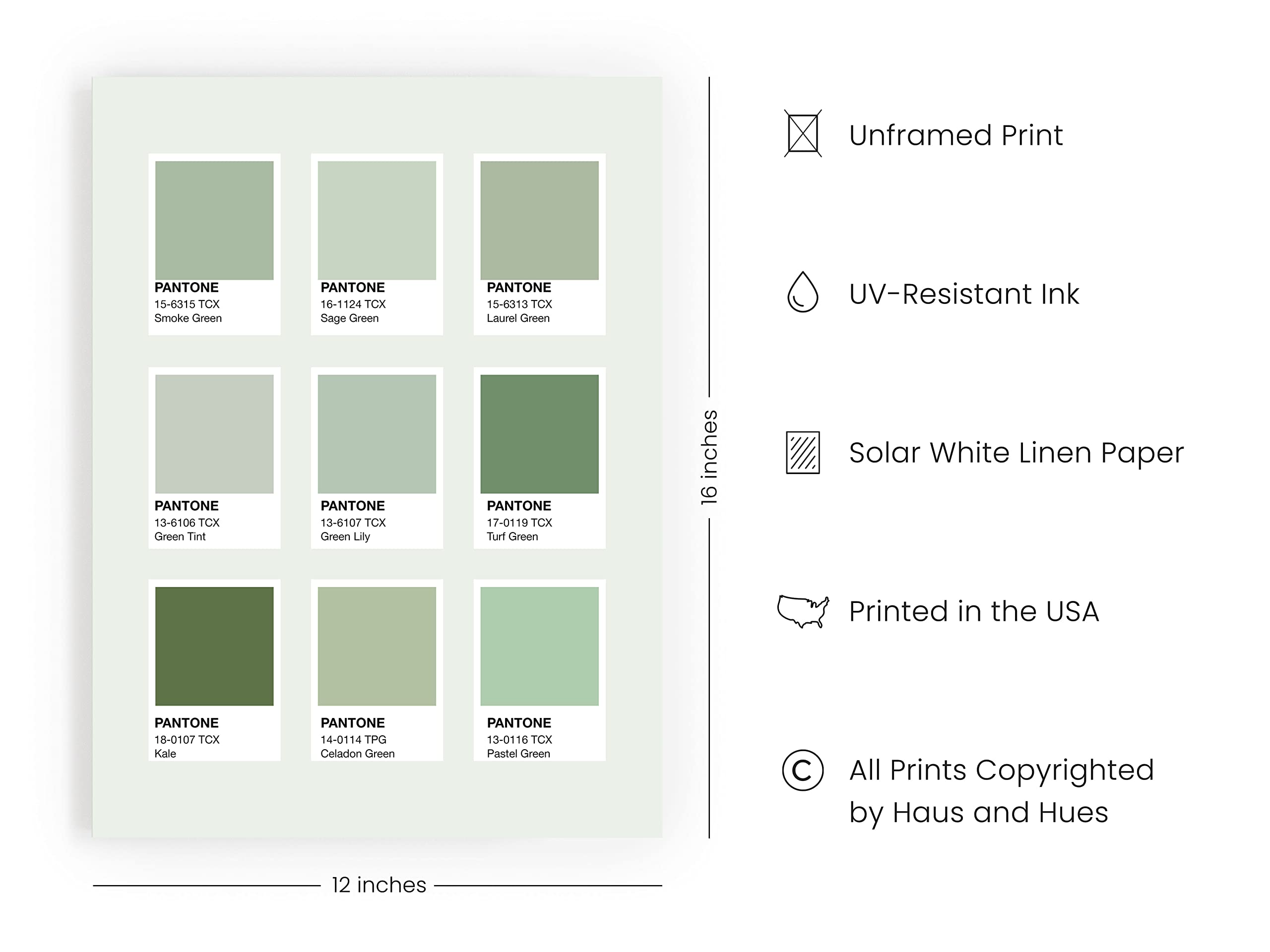 HAUS AND HUES Sage Green Room Decor Aesthetic – By Green Wall Decor ...