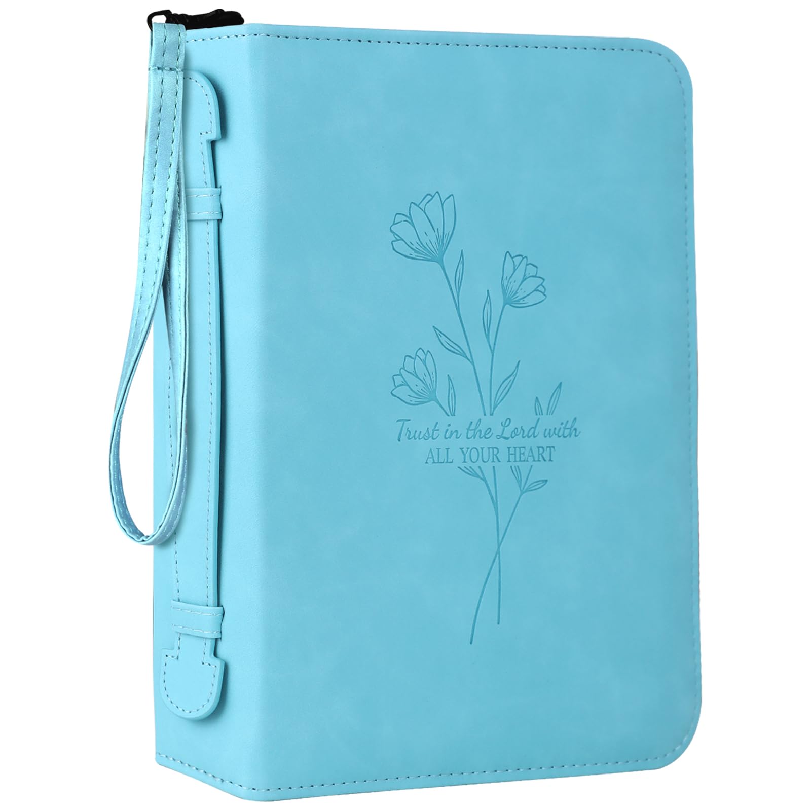 Amazon.com: WOBAGMEN Bible Cover Case for Women,PU Leather Bible Cover ...