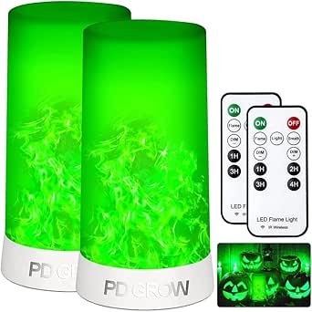Amazon.com: LED Flame Effect Light, Rechargeable Battery Operated Flame ...
