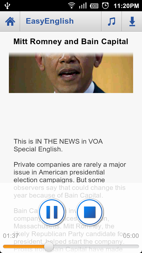 Easy VOA English - App on Amazon Appstore