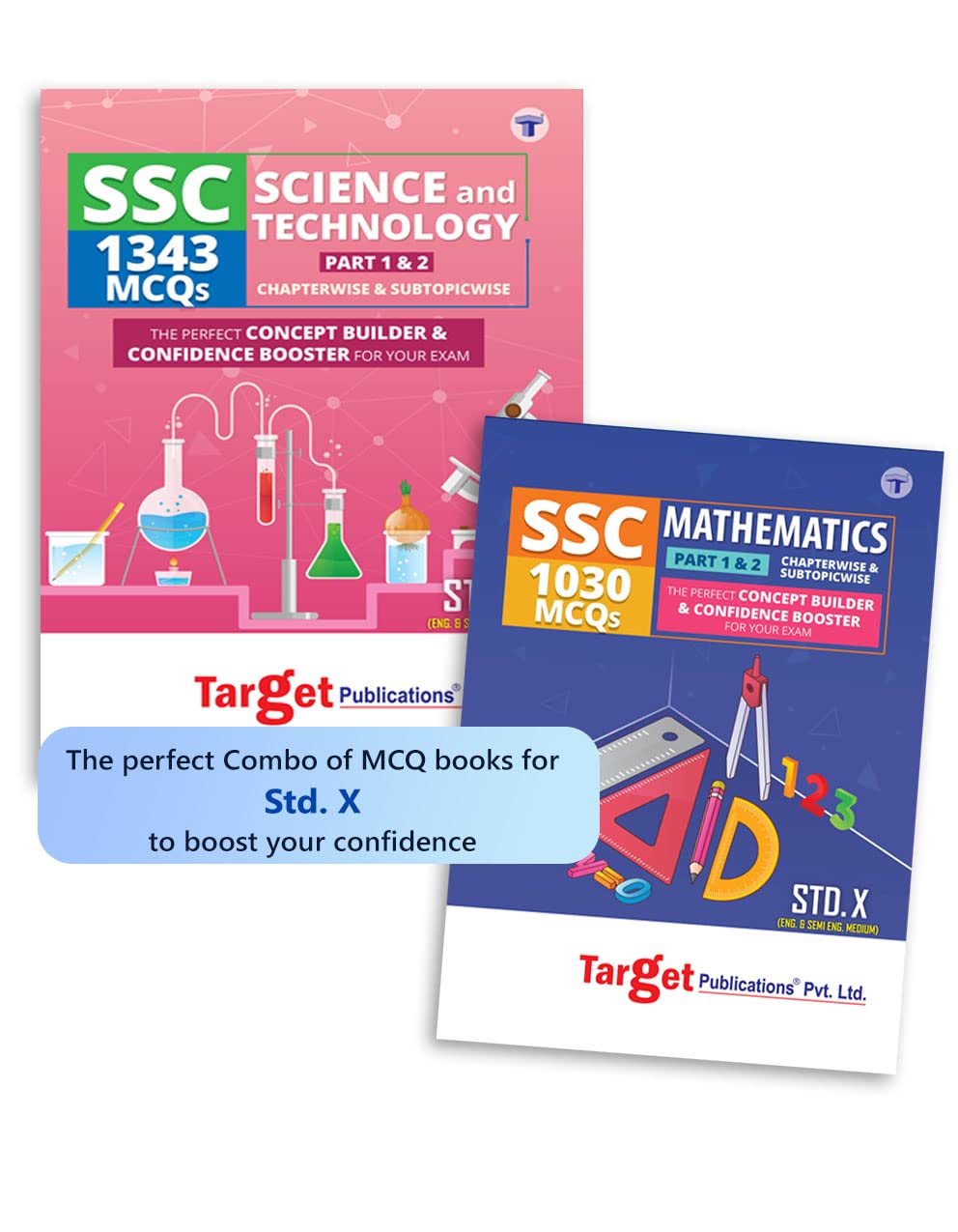 Buy Std 10 Books | Std 10th Science & Technology & Mathematics Part 1 ...