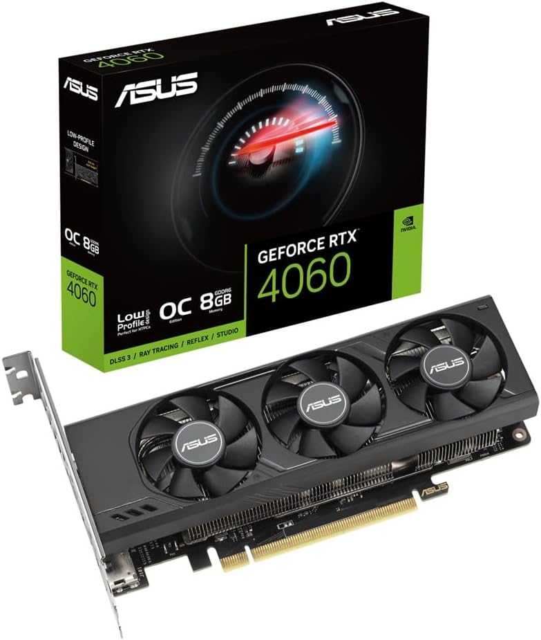 Amazon | ASUS GeForce RTX 4060 LP BRK OC Edition 8GB GDDR6 ビデオカード ...