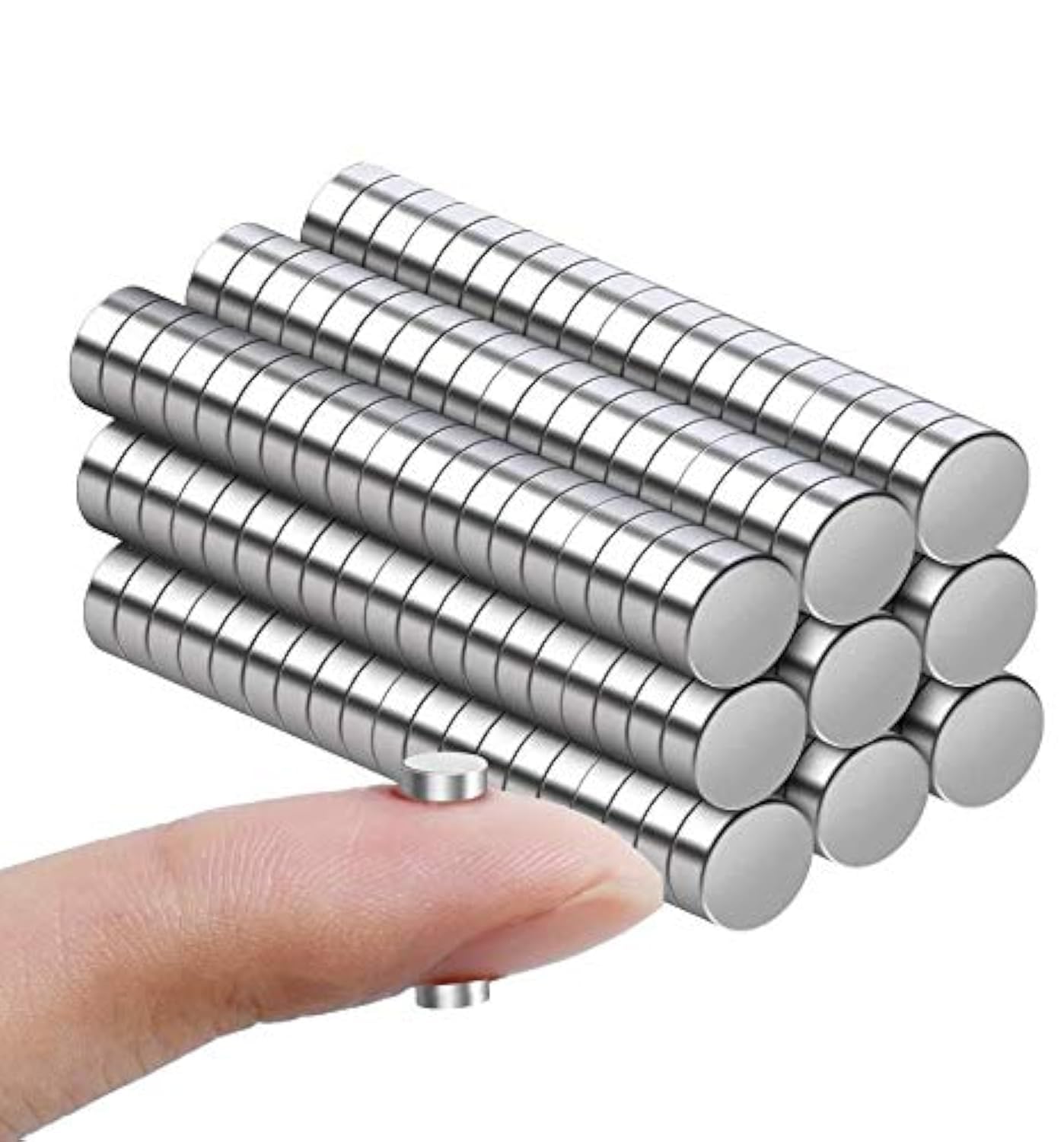 Snapklik.com : RHINOCATS 100Pcs Small Magnets5x2mm Mini Round Magnets ...
