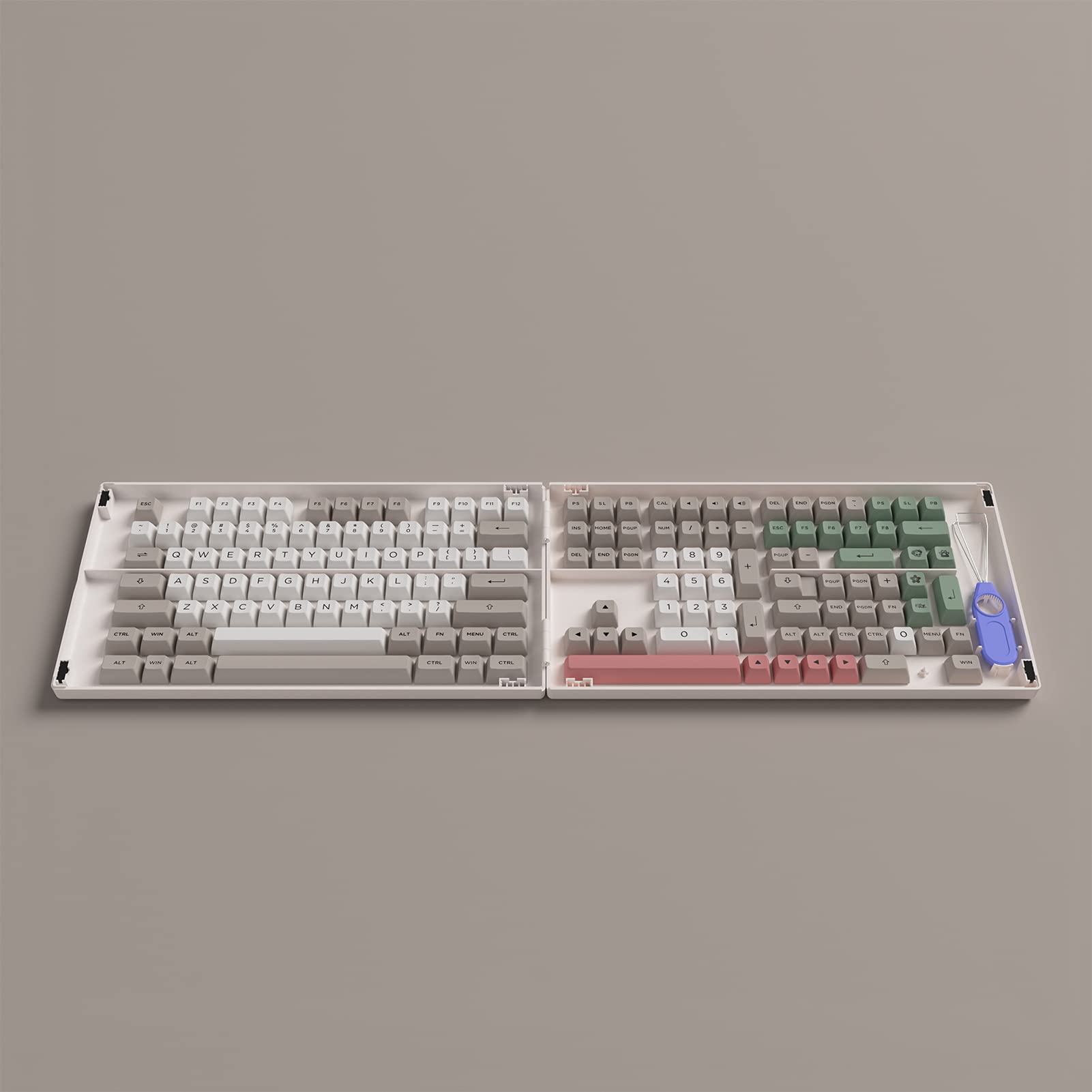 Buy Akko 9009 Retro 178-Key ASA Profile Double-Shot PBT Keycap Set for ...