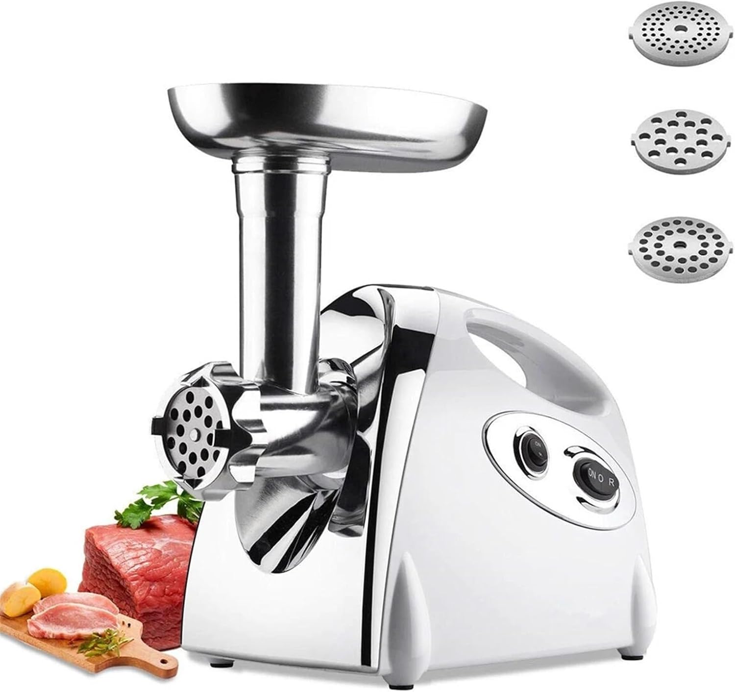Amazon.com: PUCHEN Meat Grinder 2800W Electric Meat Grinder Heavy Duty ...