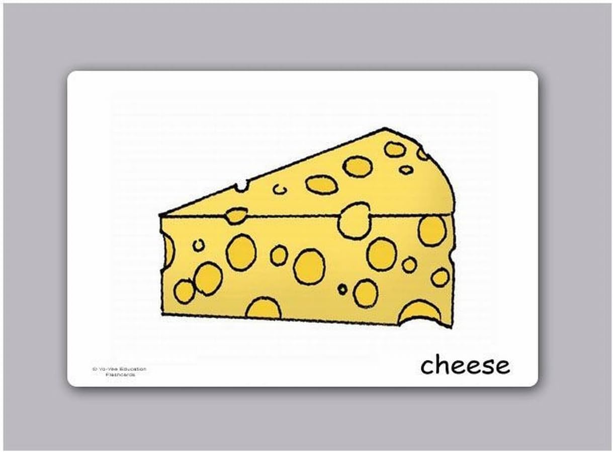 Buy Yo-Yee Flash Cards - Food and Drinks Flashcards with Teaching ...