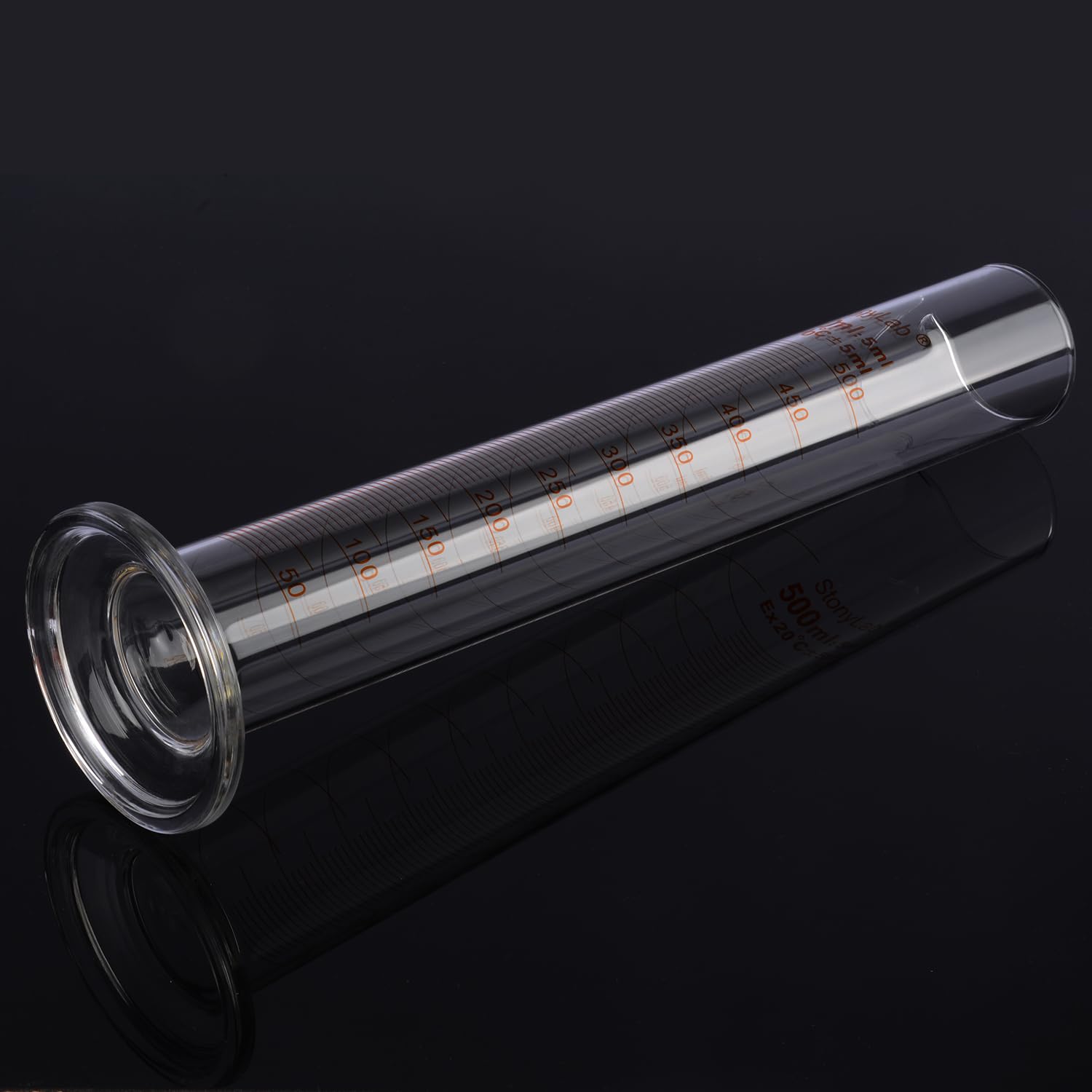 Snapklik.com : Stonylab 1-Pack Graduated Cylinder, Borosilicate Glass ...