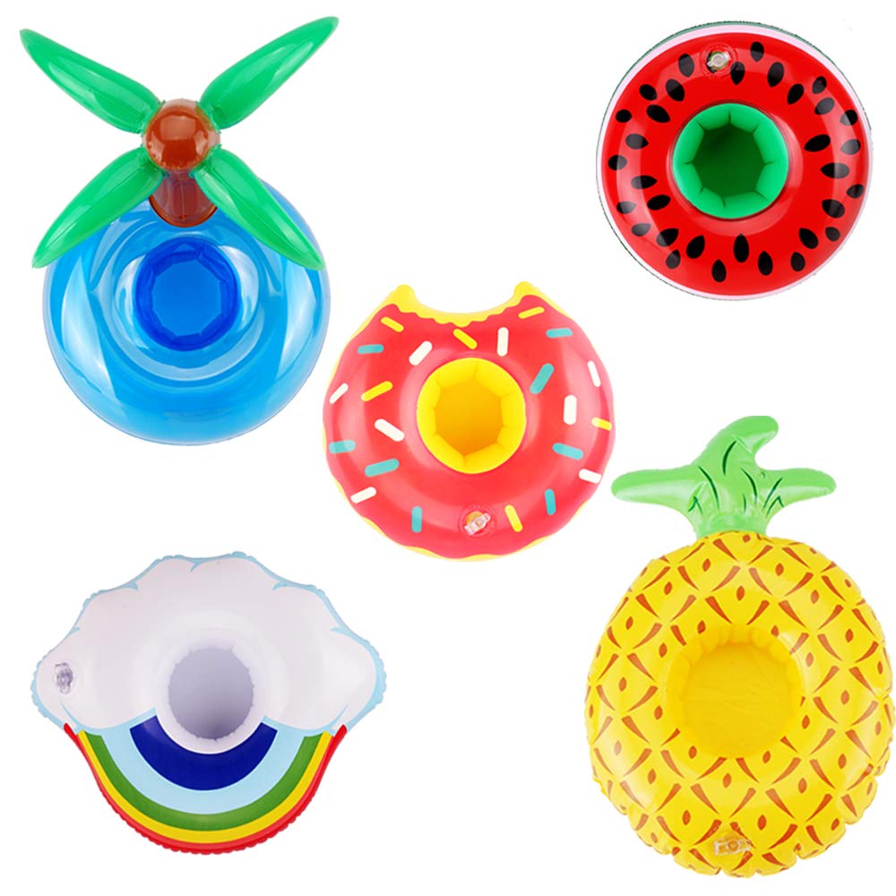 Snapklik.com : 5PCS Swim Ring Fun Swimming Pool Float Raft Lilo ...