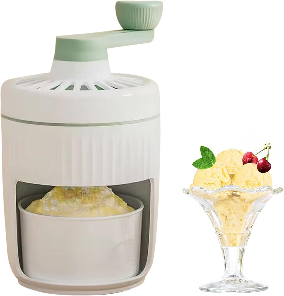 Amazon.com | Vexaforge Portable Manual Rotary Ice Crusher, Small ...