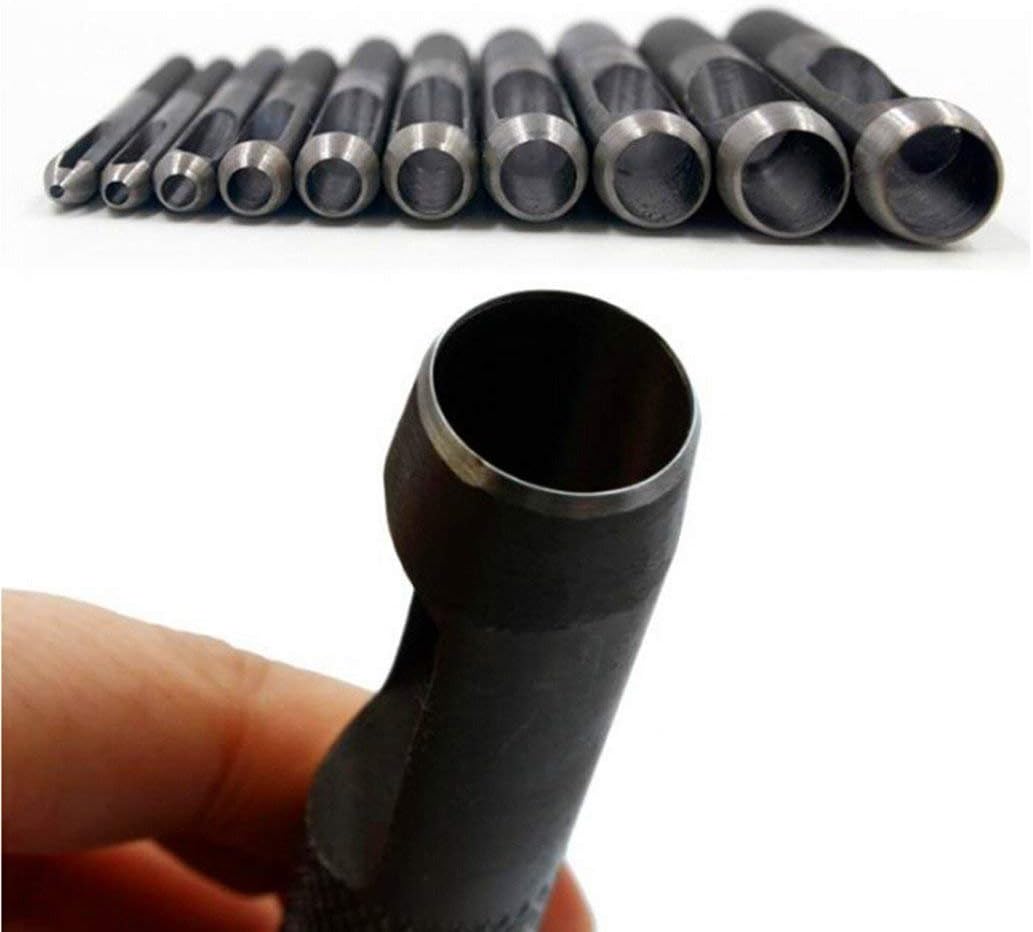 Round Hollow Hole Punch Cutter 12mm Leather Craft Cutter Tool for ...