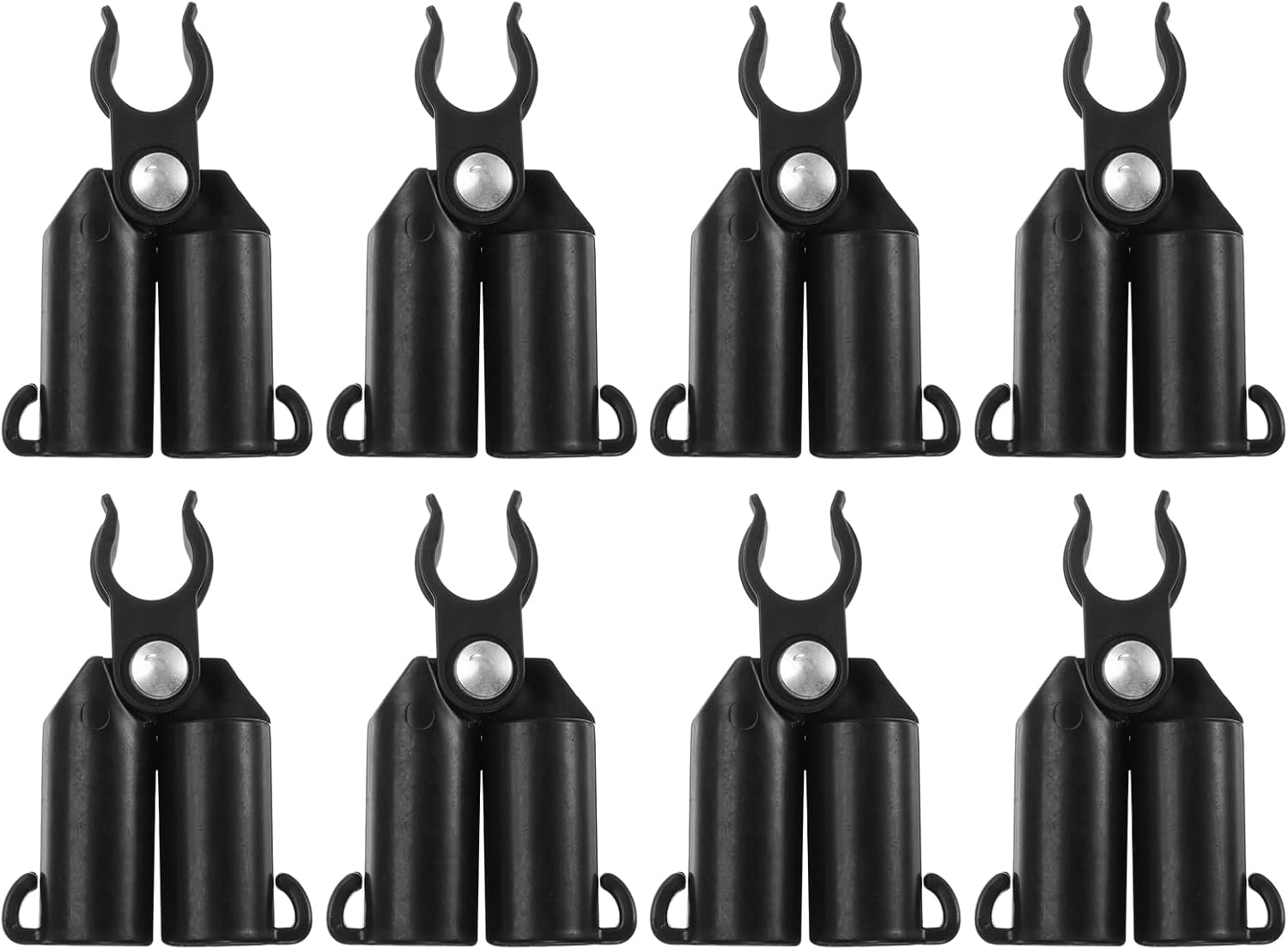 Amazon.com : uxcell 8Pcs 16mm/0.6in Adjustable Plant Trellis Connectors ...