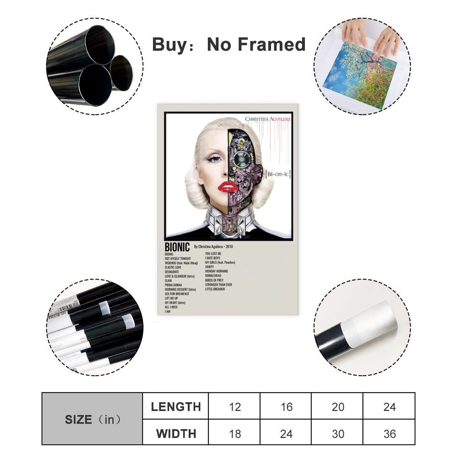 Bionic Christina Aguilera Album Cover