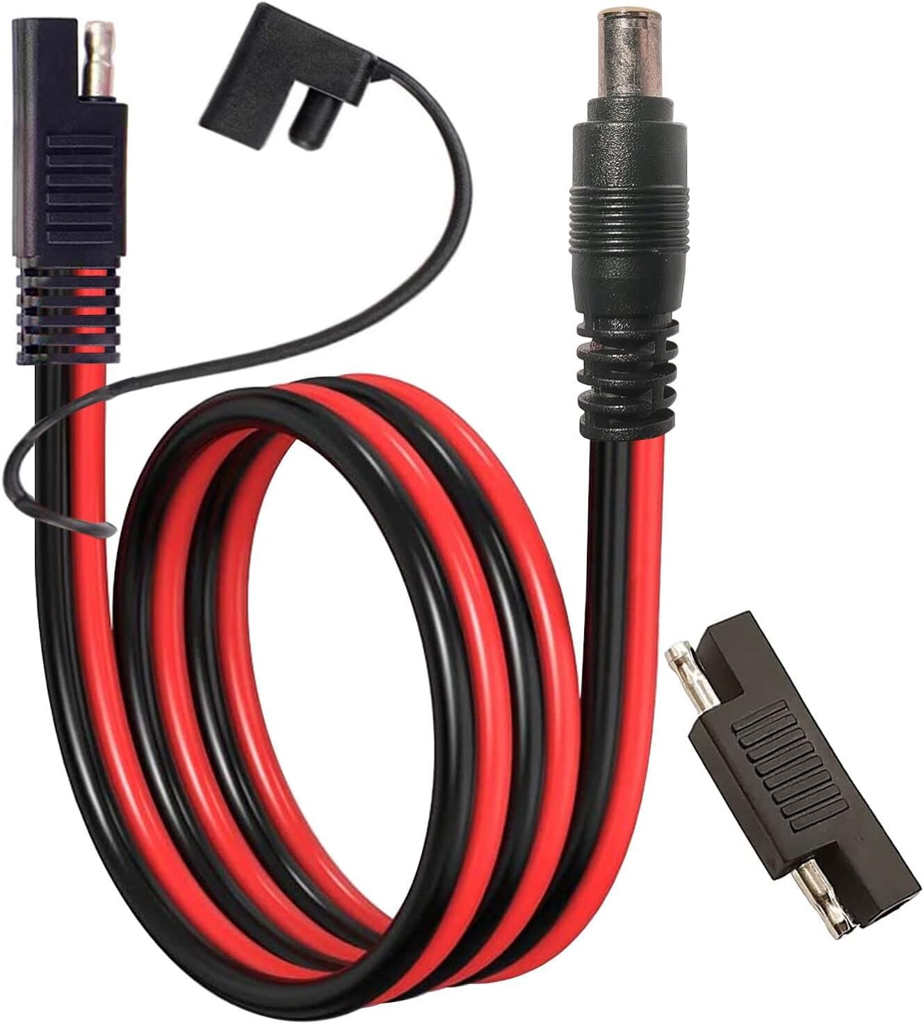 Amazon.com: 24V DC8mm to SAE Extension Cable DC 8.0mm x 2.0mm Male Plug ...