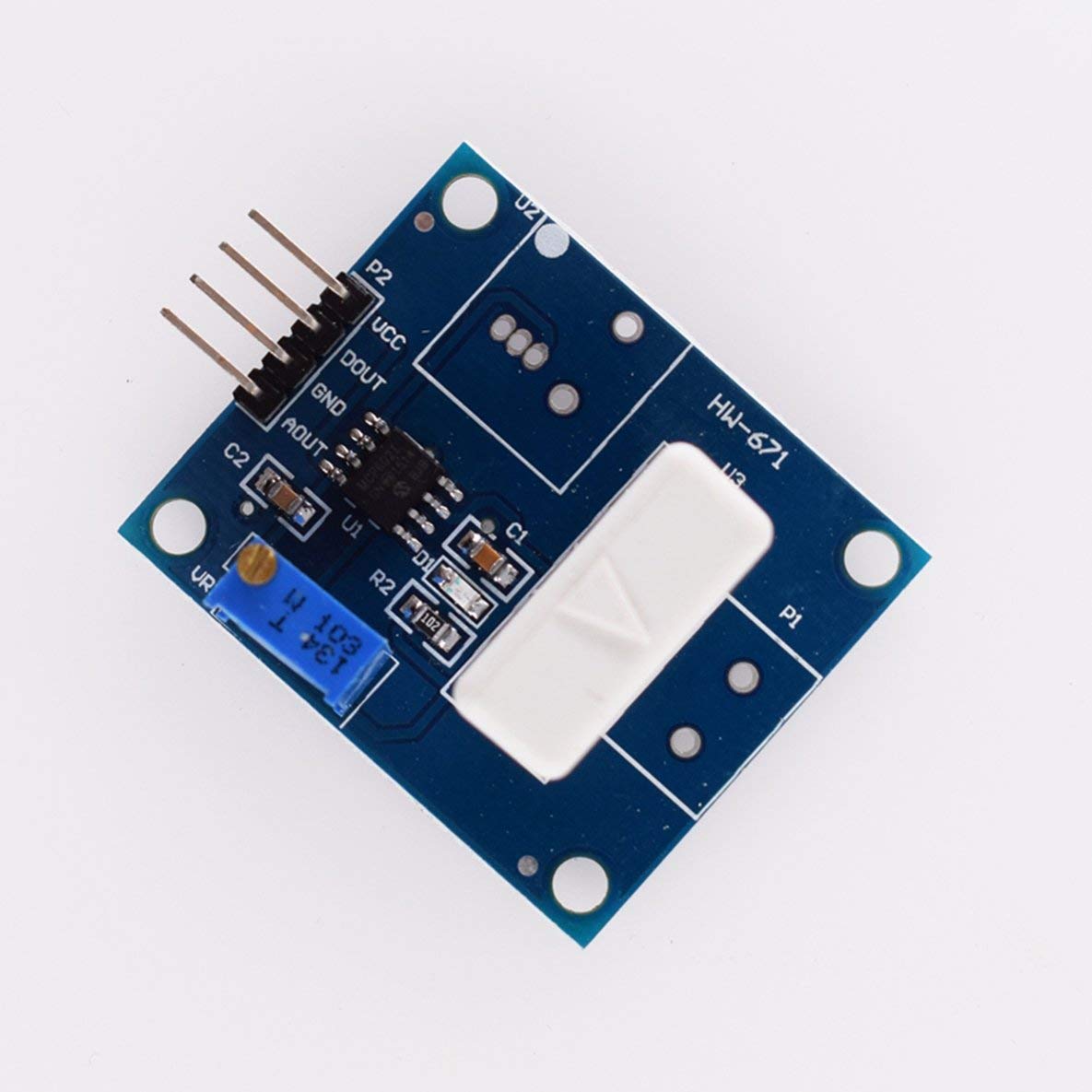 Buy Noradtjcca Dc 5v Wcs1800 Hall Current Detection Sensor Module 35a Precise With Overcurrent